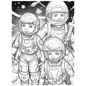 80 Space Trip Coloring Pages | Printable Coloring Book | Coloring Pages ...