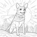 150 Hero Dogs Coloring Pages | Printable Coloring Book | Coloring Pages ...