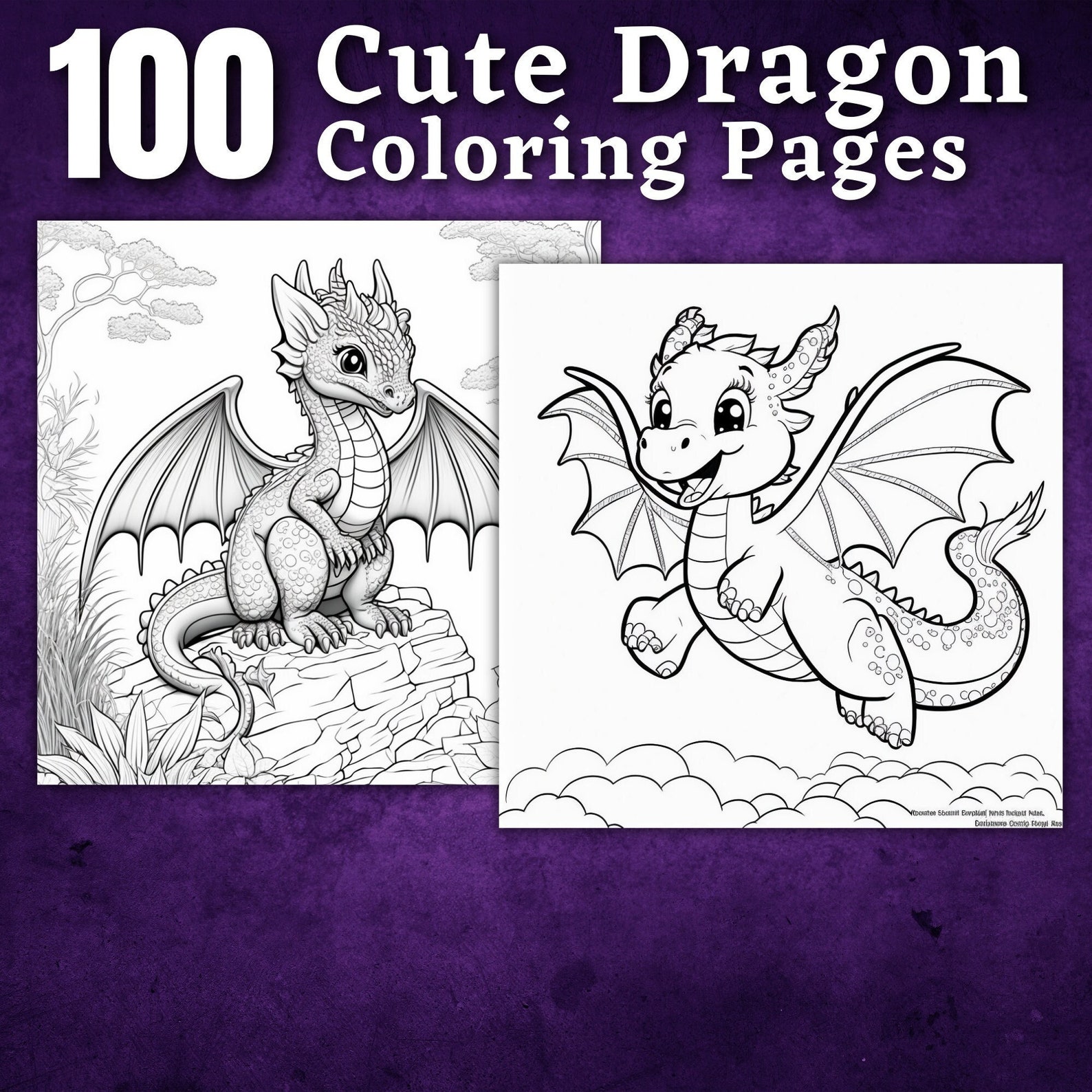100 Cute Dragon Coloring Pages Printable Coloring Book Coloring Pages ...