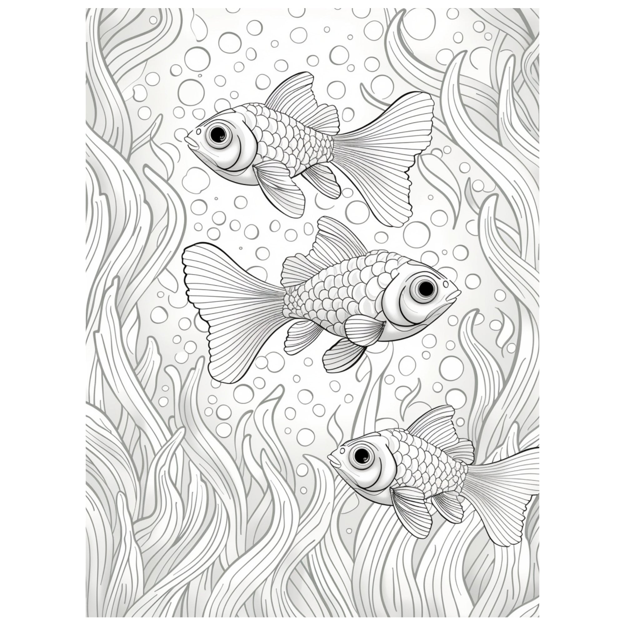 70 Deep Sea Coloring Pages | Printable Coloring Book | Coloring Pages ...