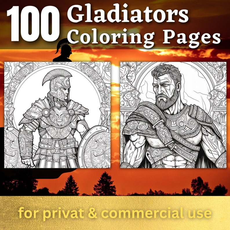 100 Gladiator Coloring Pages Printable Coloring Book Coloring Pages for ...