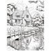 50 Beautiful Houses Coloring Pages Cute Printable Coloring Book ...