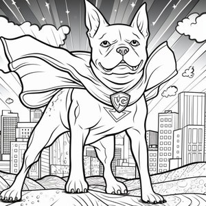 150 Hero Dogs Coloring Pages | Printable Coloring Book | Coloring Pages ...