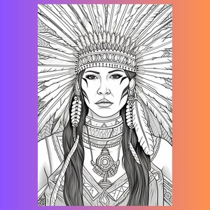 78 Native American Woman Coloring Pages | Printable Coloring Book ...