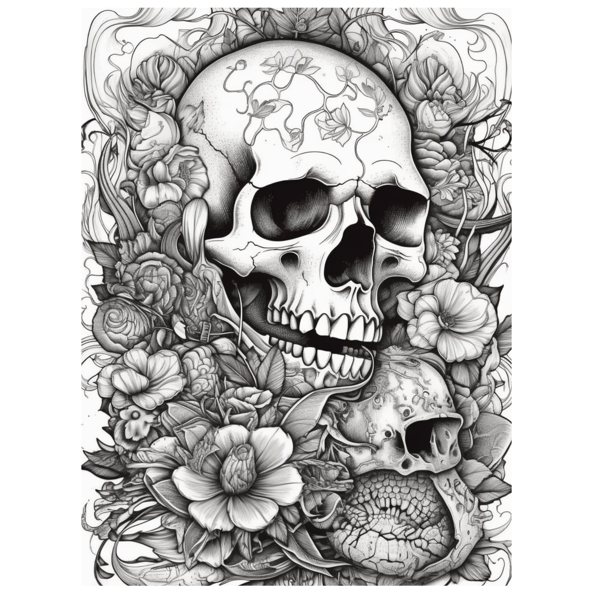 40 Tattoo Coloring Pages Printable Coloring Book Tattoos - Etsy Australia