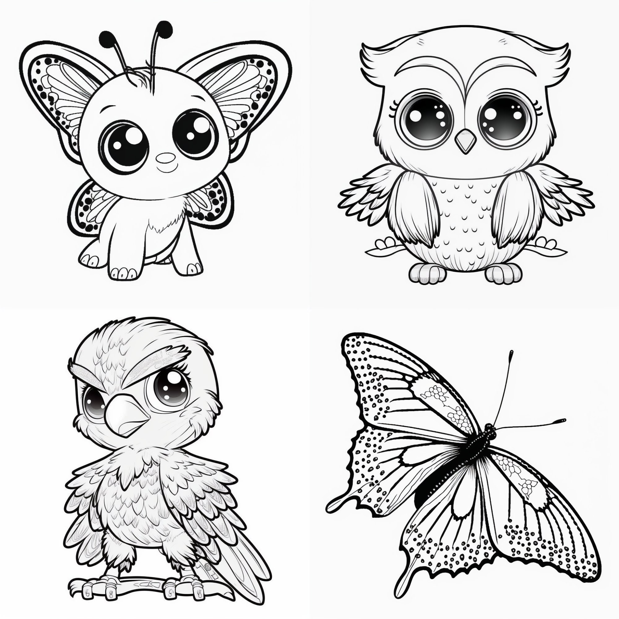 150 Animal Mandala Coloring Pages Printable Coloring Book Coloring ...