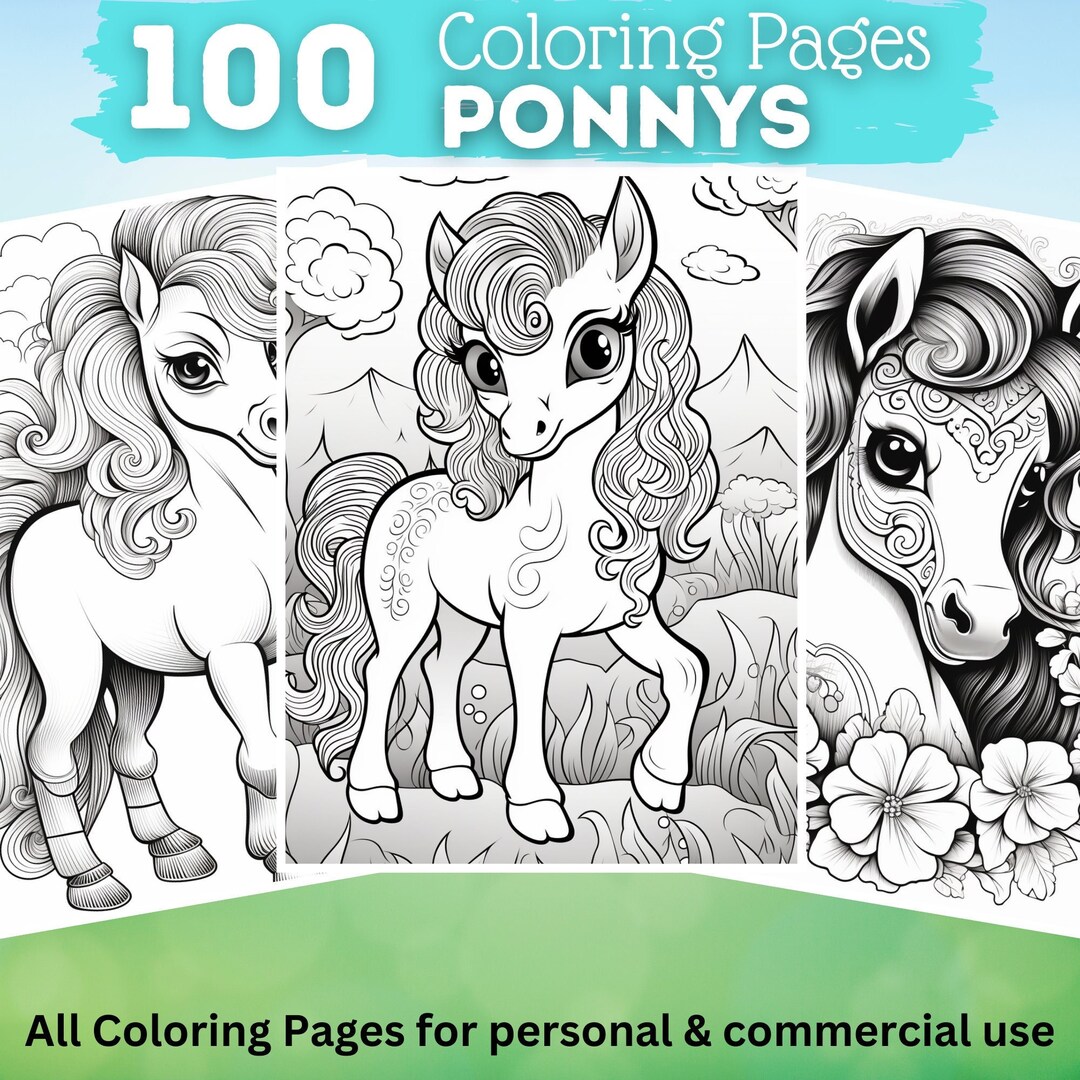 100 Pony Coloring Pages | Printable Coloring Book Ponys | Coloring ...