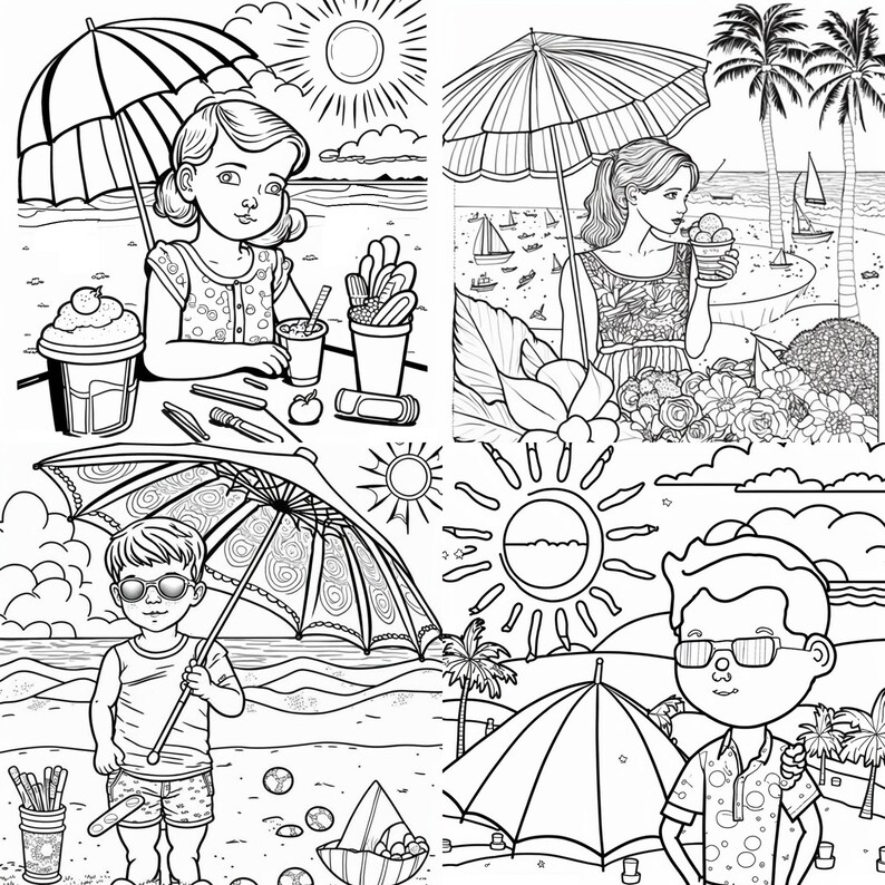 25 Summer Coloring Pages Printable Coloring Book Beautiful Coloring ...