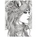 40 Fox Ladys Coloring Pages Printable Coloring Book - Etsy