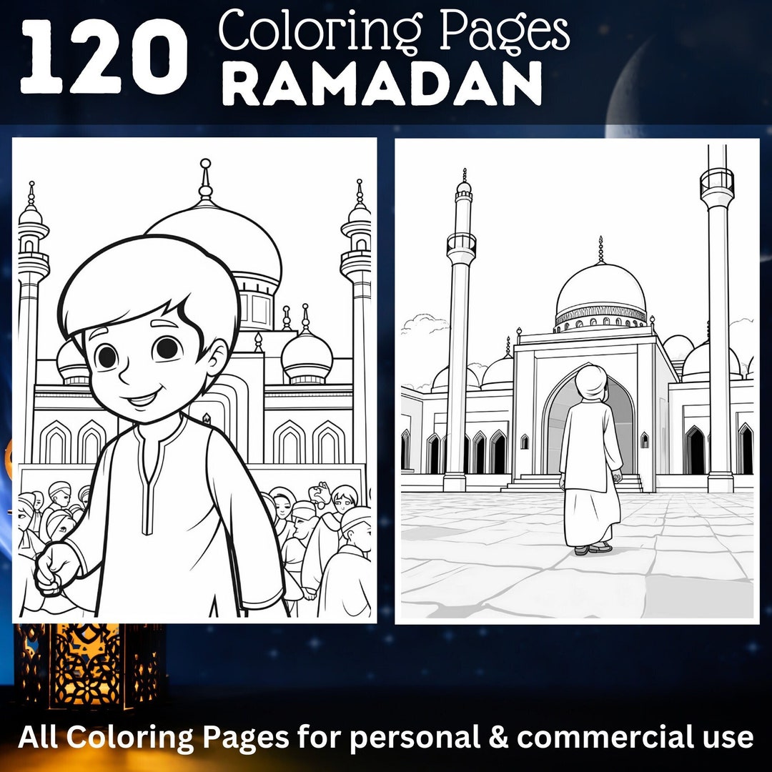 120 Ramadan Coloring Pages | Printable Coloring Book | Coloring Pages ...