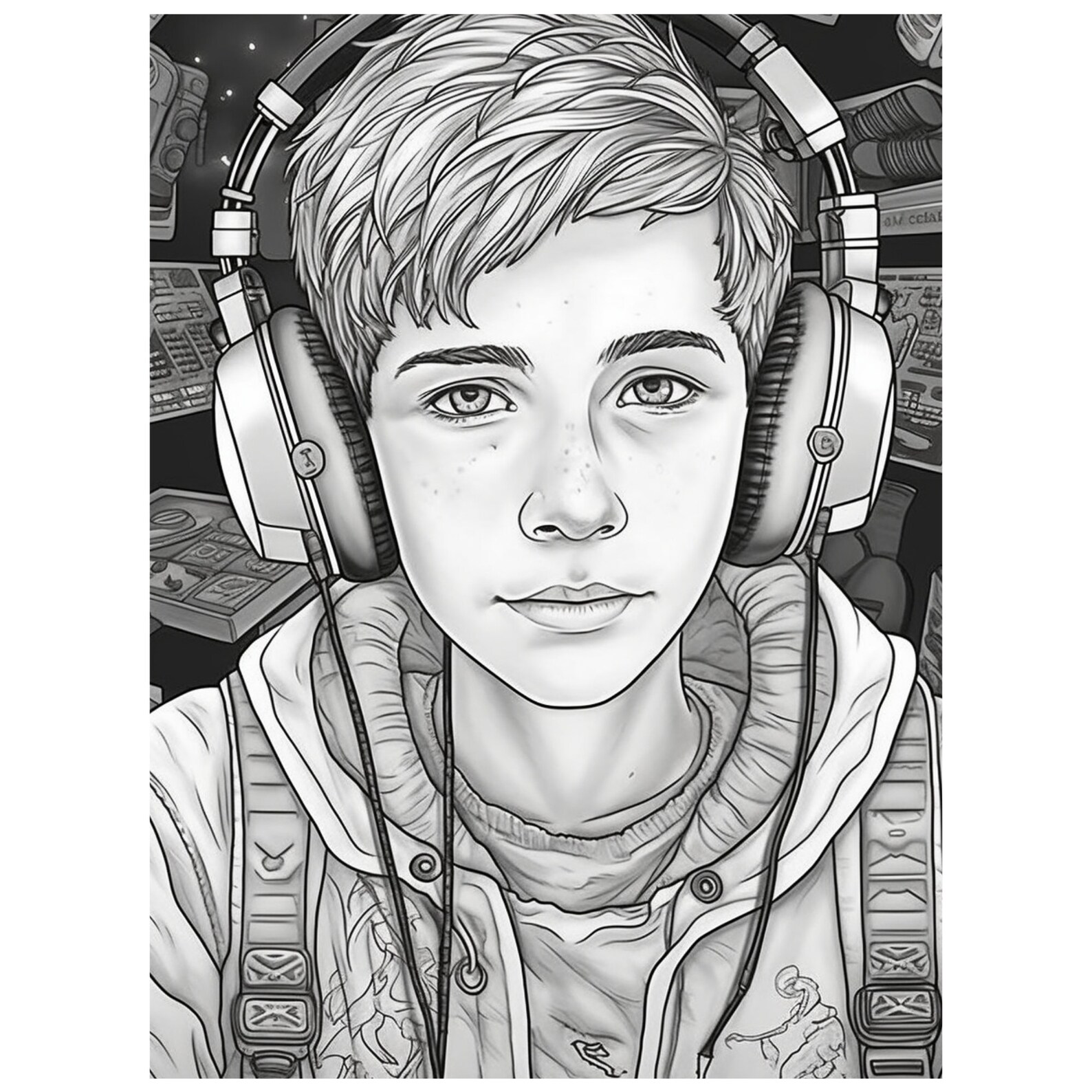 26 Gamer Boy Coloring Pages | Printable Coloring Book | Coloring Pages ...