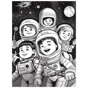 80 Space Trip Coloring Pages | Printable Coloring Book | Coloring Pages ...