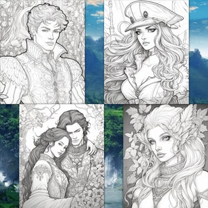 60 Fantasy Adventure Coloring Pages | Printable Coloring Book ...
