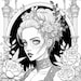 100 Woman Fantasy Coloring Pages | Printable Coloring Book | Coloring ...
