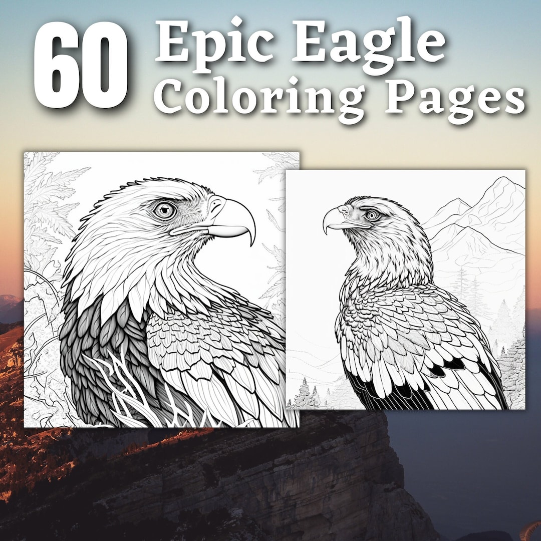 60 Eagle Coloring Pages | Printable Coloring Book | Epic Coloring Pages ...