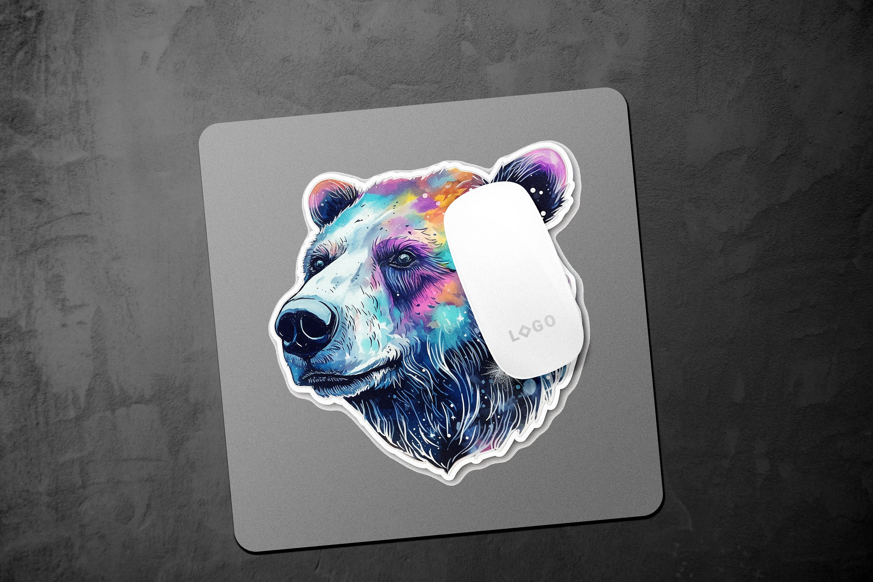 Cosmic Bear Sticker PNG - Instant Digital Download - Vector Image ...