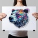 Cosmic Bear Sticker PNG Instant Digital Download Vector Image ...