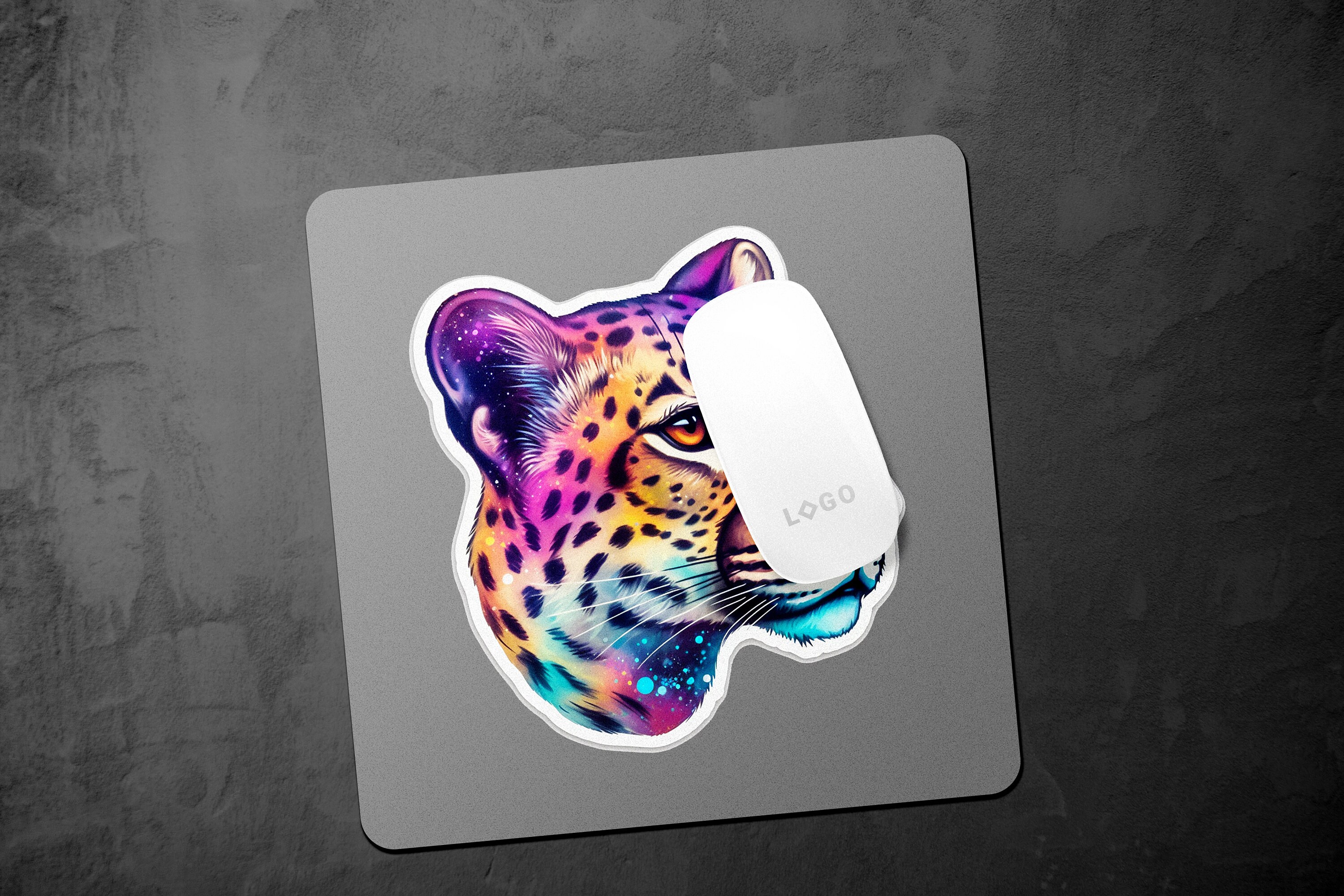 Cheetah Sticker Cosmic PNG - Instant Digital Download - Vector Image ...