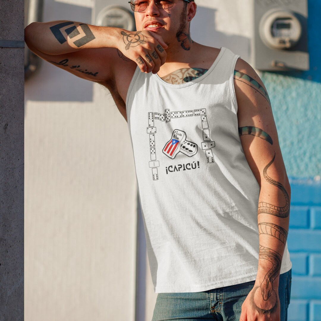 Unleash Your Style: Dominoes Capicú Unisex Jersey Tank - Etsy