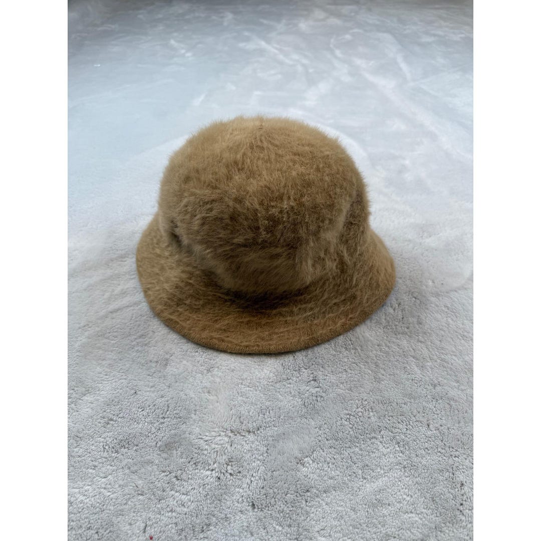 Belmar French Furry Bucket Hat Tan Women's Vintage Accessory - Etsy