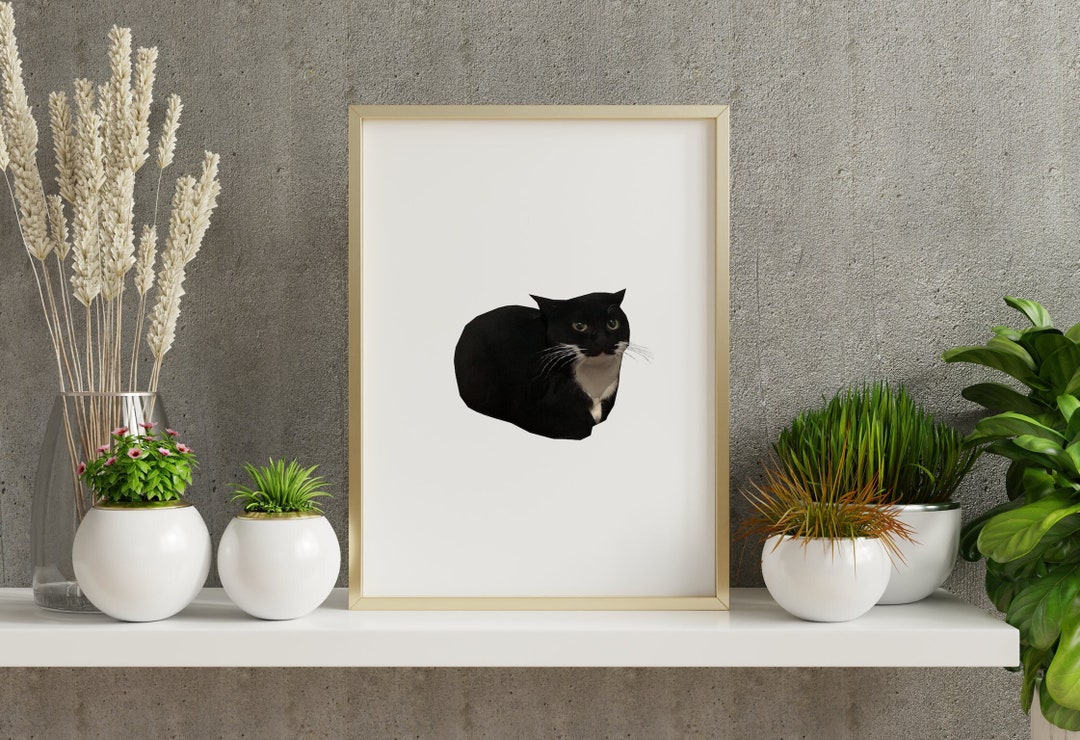 Maxwell the Cat Poster, Maxwell Cat Meme Wall Art, Maxwell Cat, Funny ...