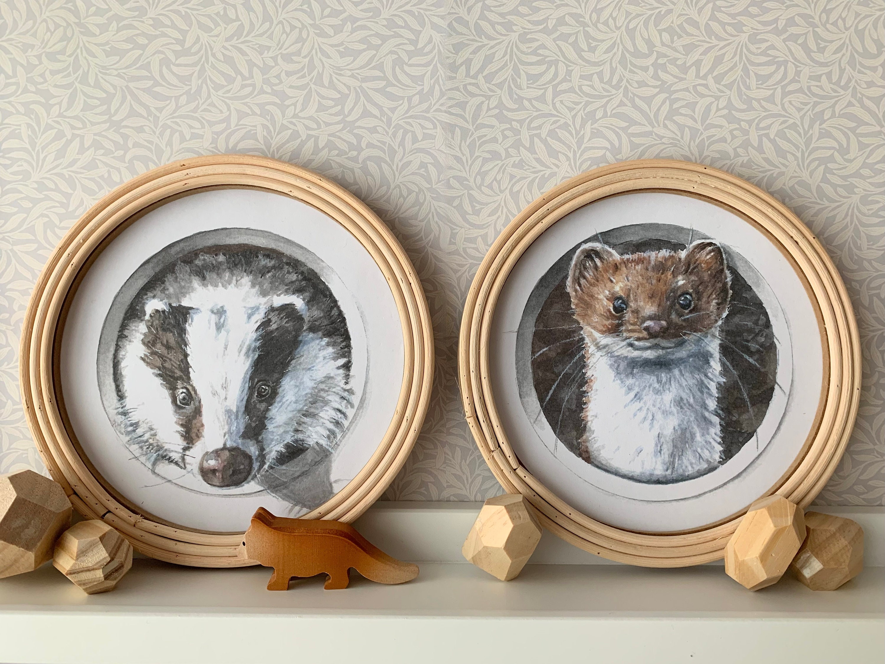 Cottagecore Woodland Animals Art Download Set of 3 Warm and - Etsy