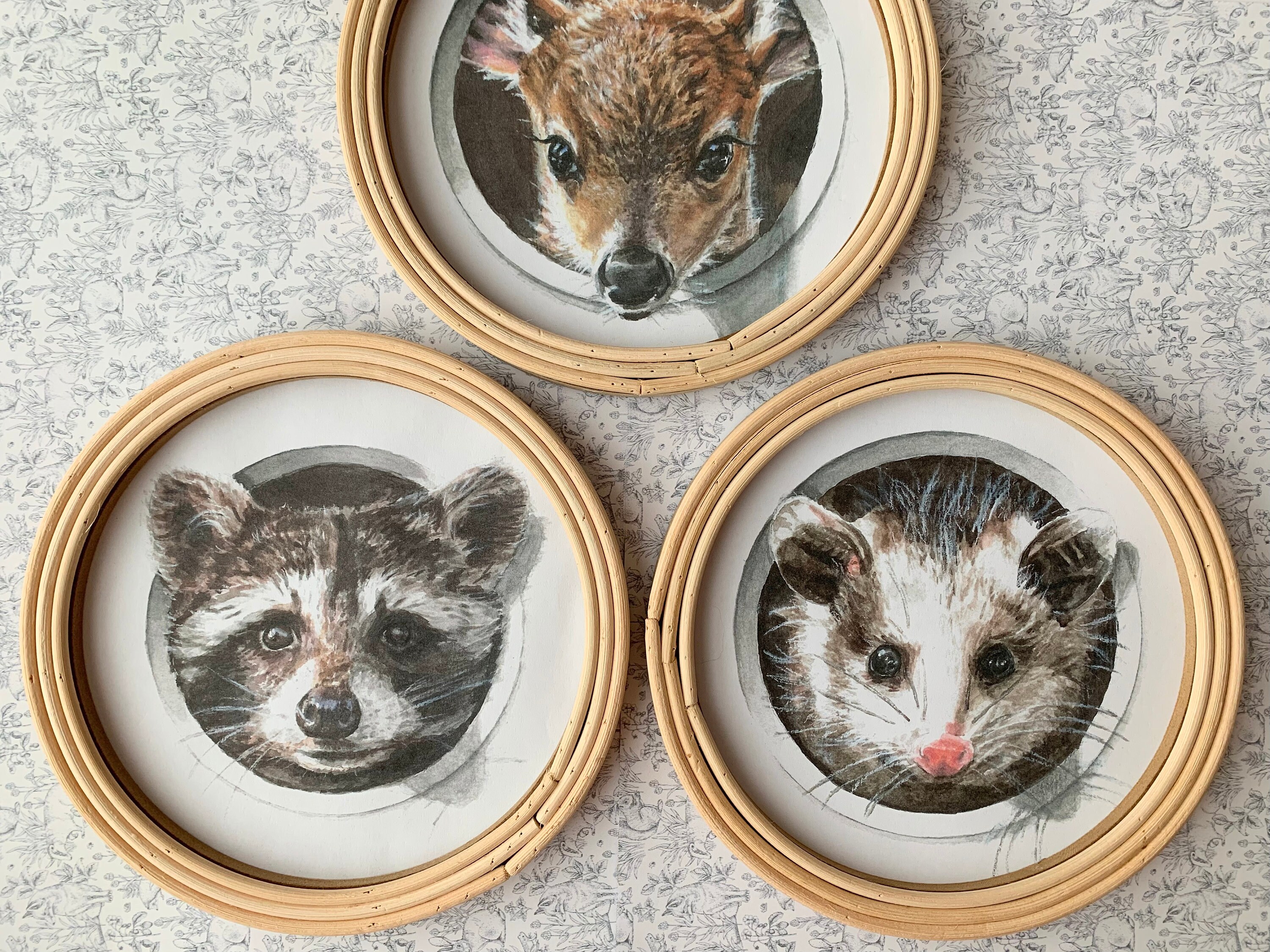 Light Academia Printable Art Set, Vintage Aesthetic North American ...