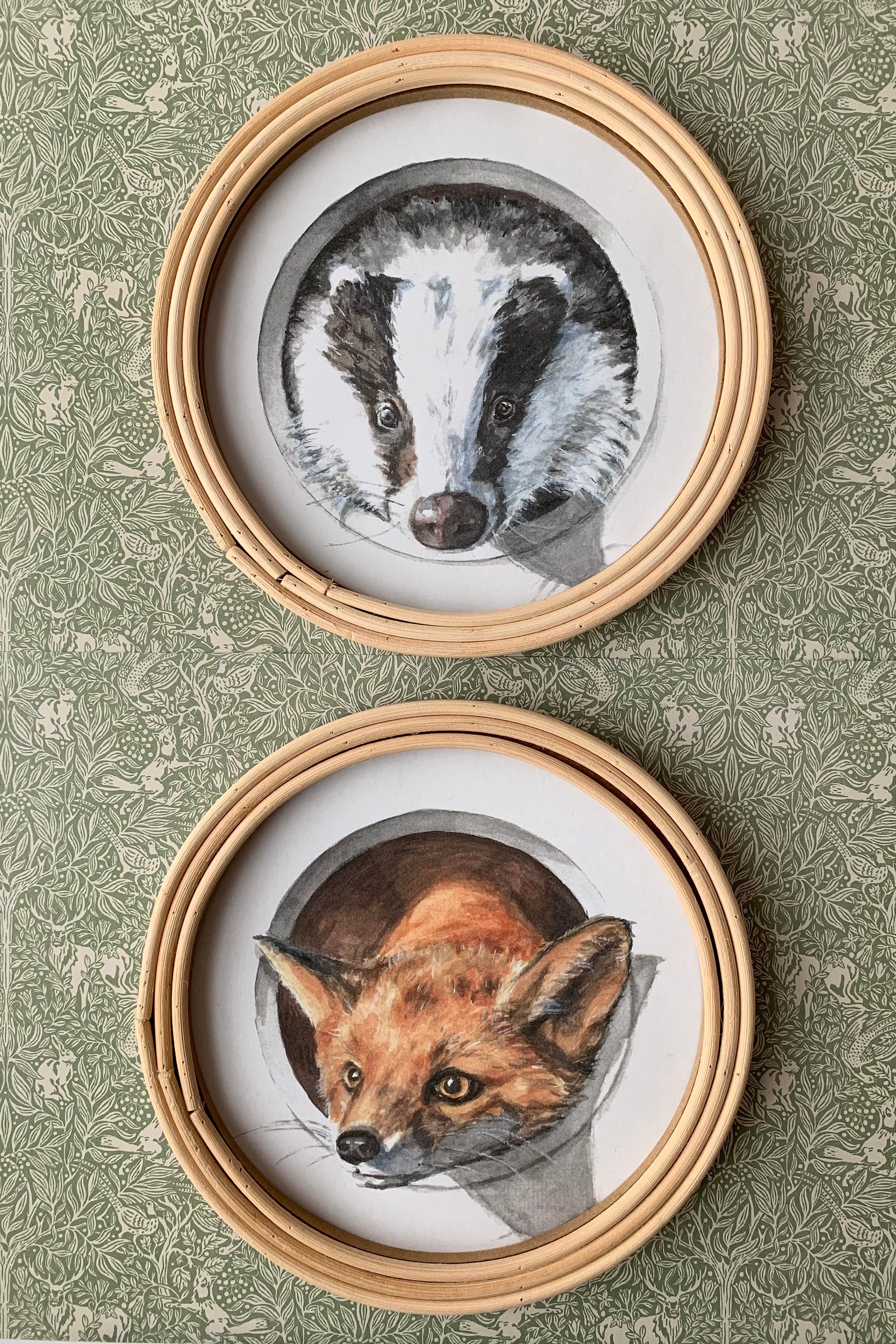 Cottagecore Woodland Animals Art Download Set of 3 Warm and - Etsy