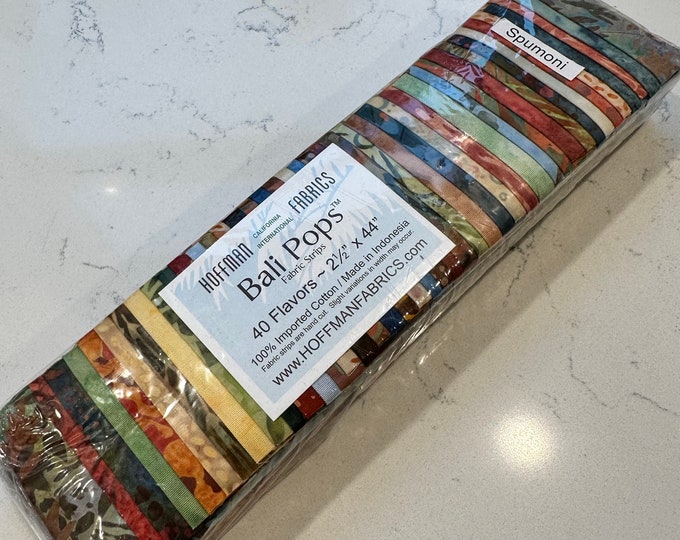 Hoffman Fabrics Batik Bali Pop Spumoni Jelly Roll - Etsy