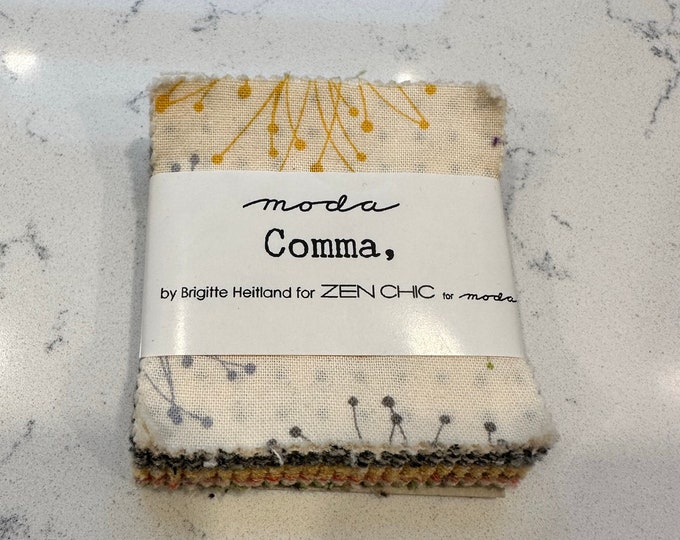 Comma, by ZEN CHIC for Moda Mini Charm Pack - Etsy