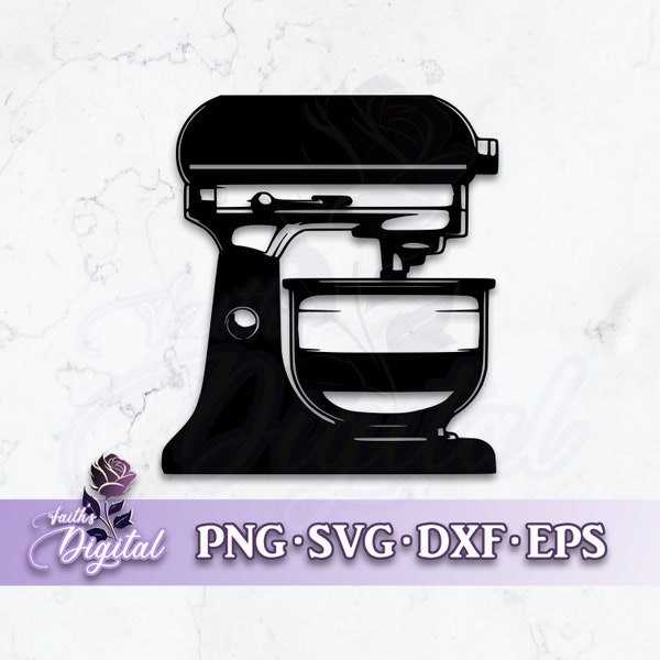 Stand Mixer Svg - Etsy