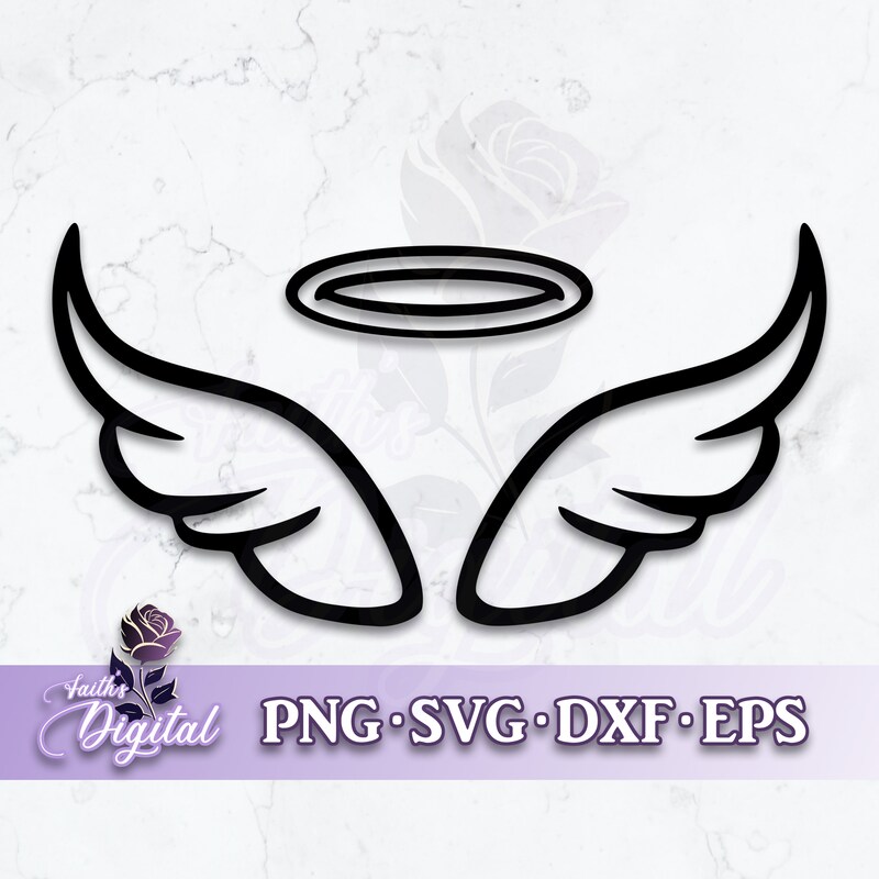 Halo Svg File - Etsy