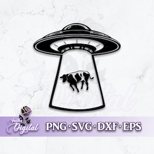 UFO - Instant Download! Craft With Ease: Svg, Png, Dxf, & Eps Files ...