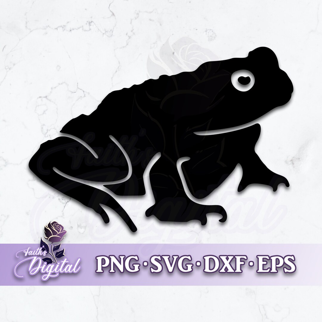 Toad - Instant Download! Craft With Ease: Svg, Png, Dxf, & Eps Files ...