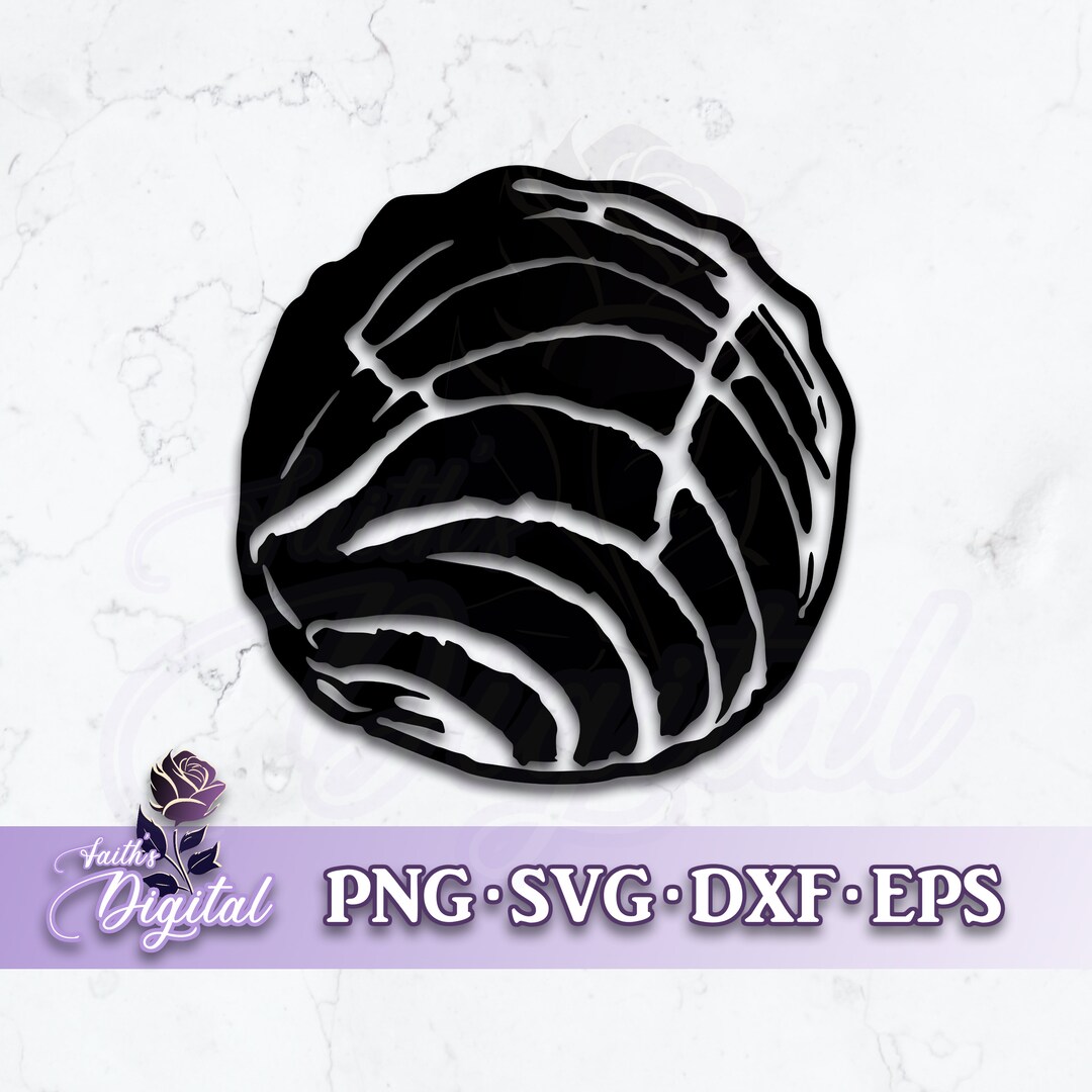 Concha Bread - Pan Dulce - Instant Download! Craft With Ease: Svg, Png ...