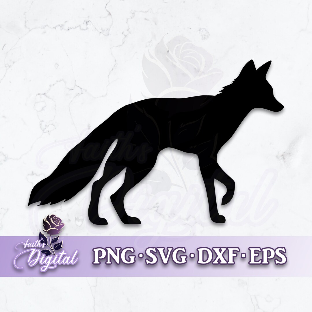 Fox - Instant Download! Craft With Ease: Svg, Png, Dxf, & Eps Files ...