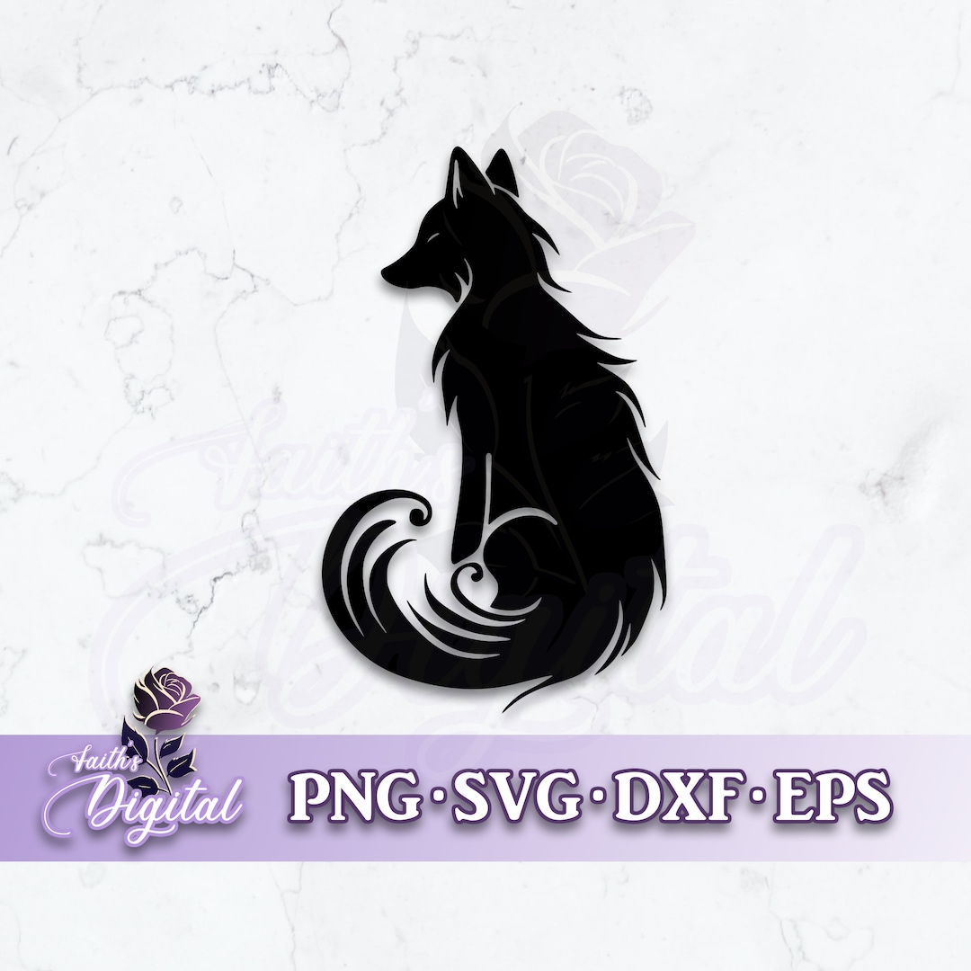 Fox - Instant Download! Craft With Ease: Svg, Png, Dxf, & Eps Files ...