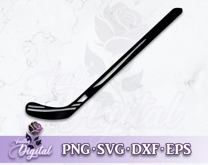Hockey Stick - Instant Digital Download - Svg, Png, Dxf, and Eps Files ...