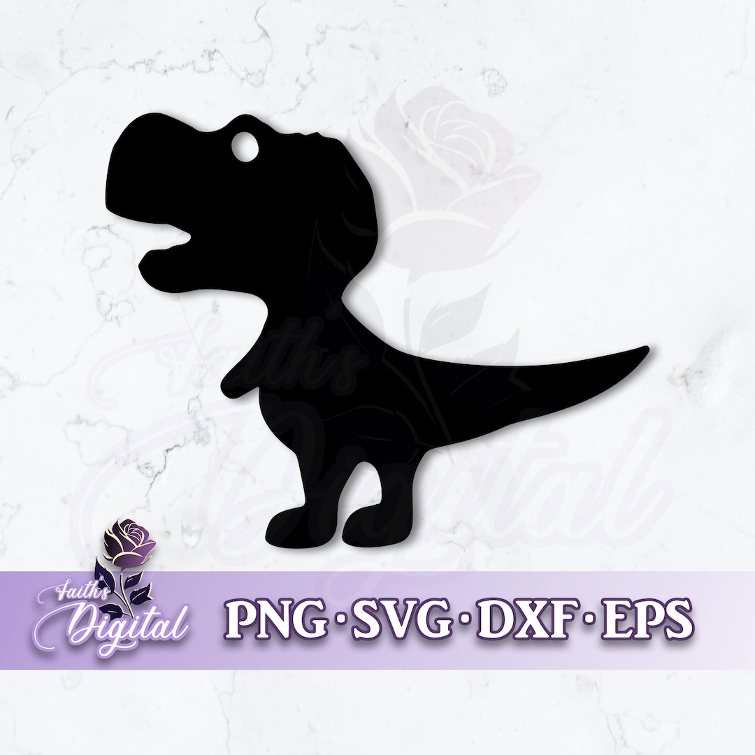 Baby T-rex - Instant Download! Craft With Ease: Svg, Png, Dxf, & Eps ...