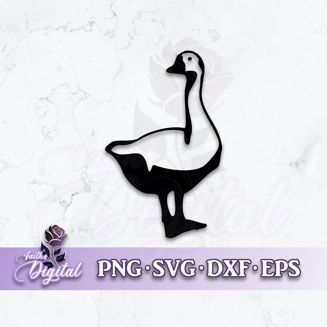 Goose - Instant Download! Craft With Ease: Svg, Png, Dxf, & Eps Files ...