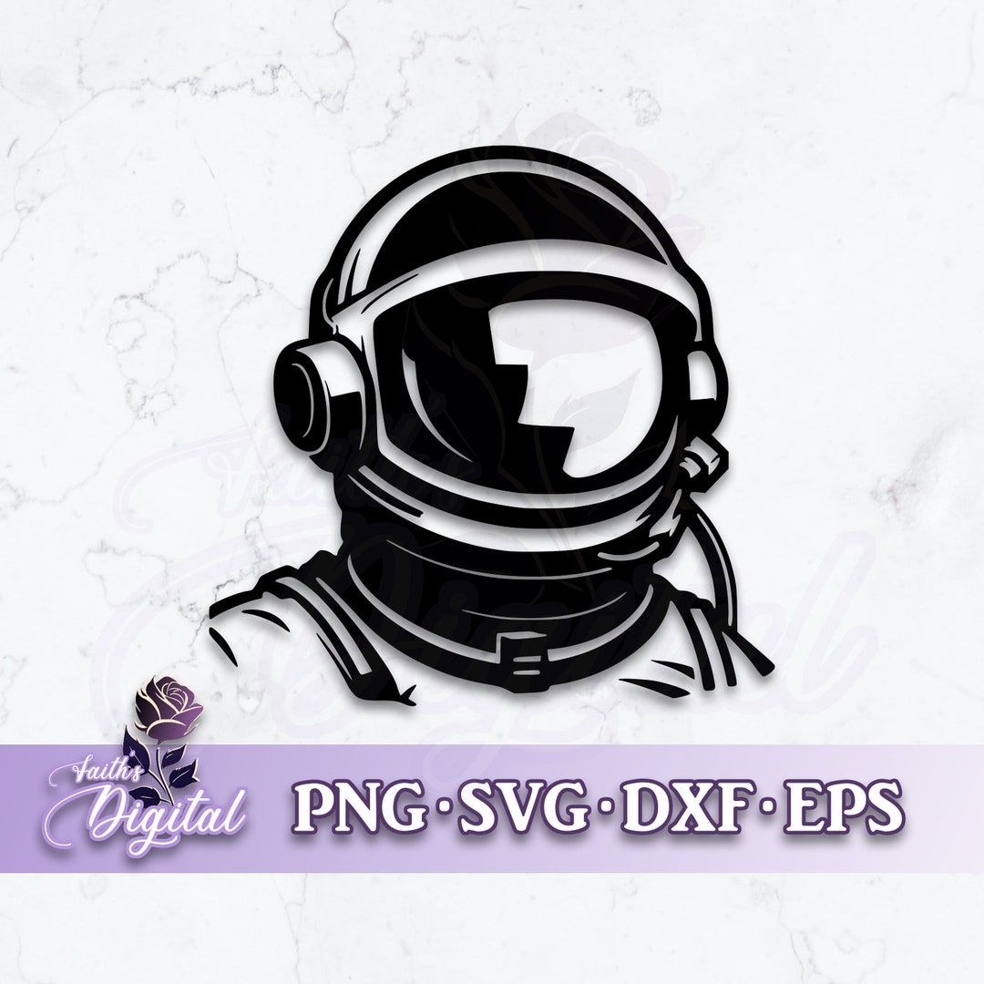 Astronaut Instant Digital Download Svg Png Dxf & Eps - Etsy