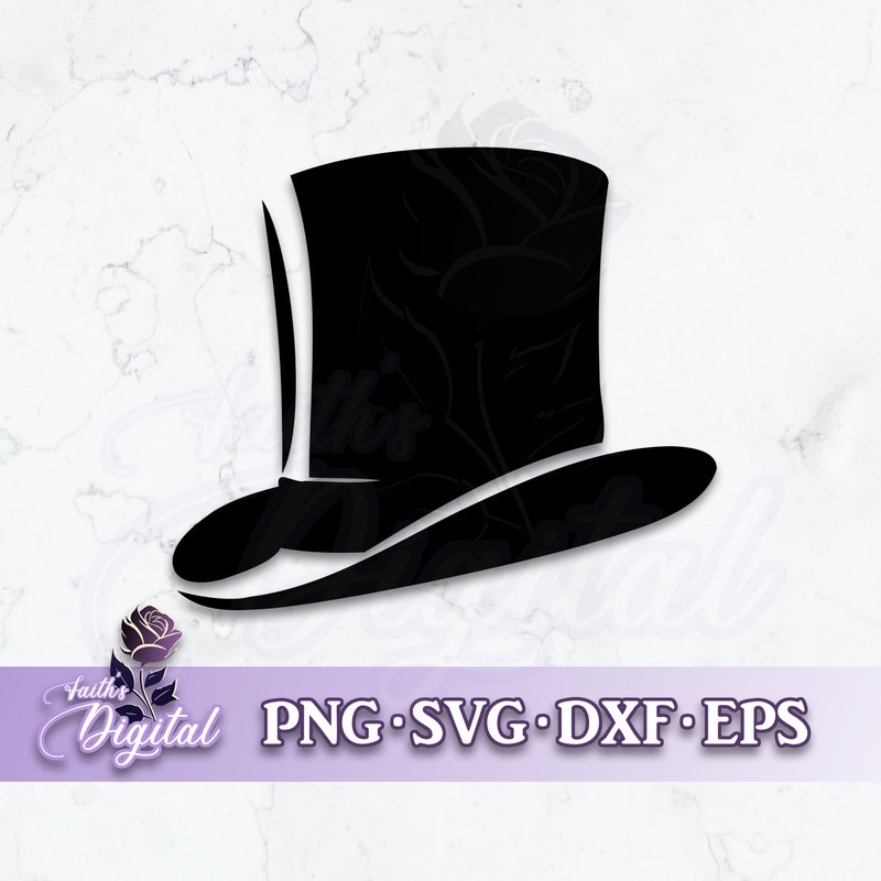 Top Hat Svg - Etsy