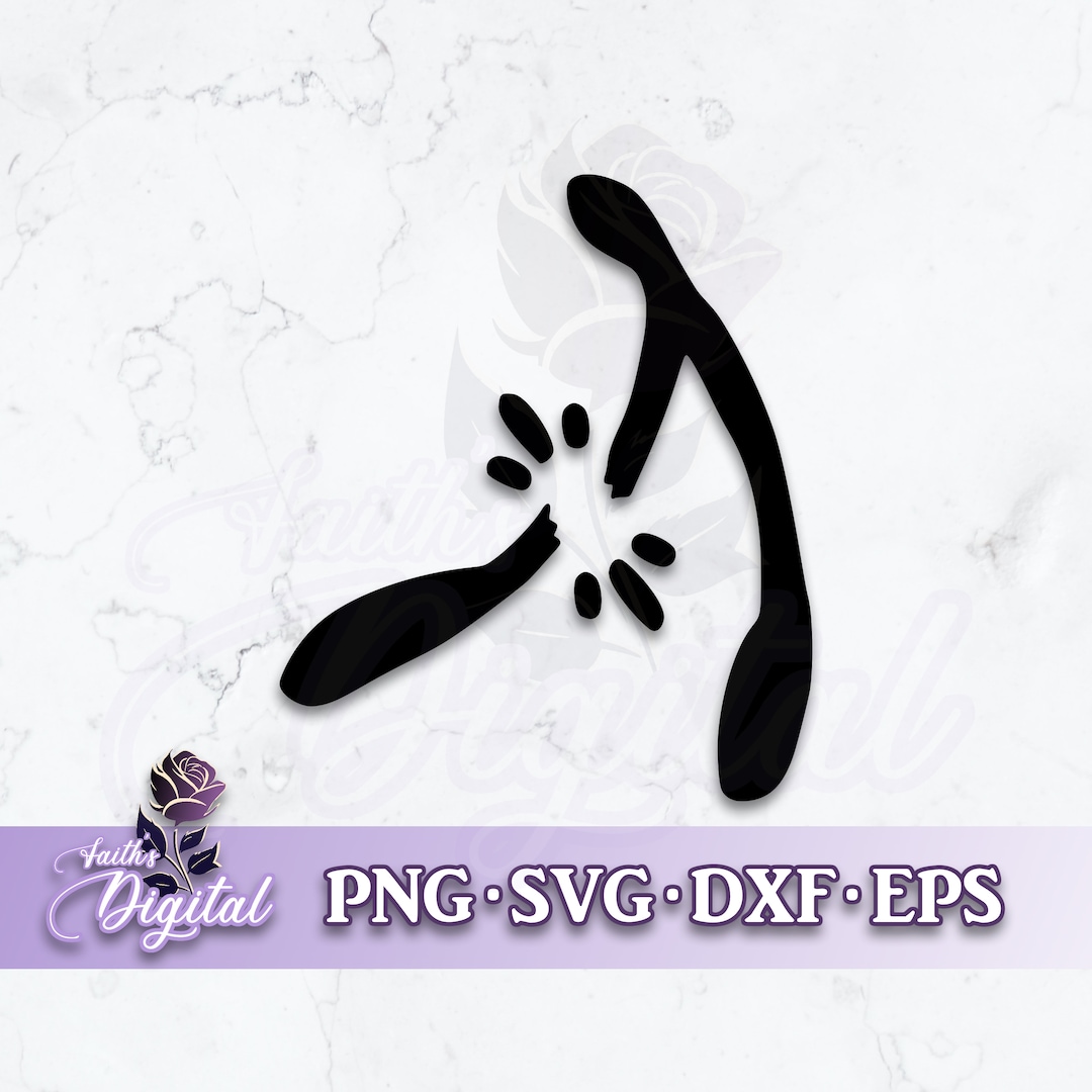 Wishbone - Instant Download! Craft With Ease: Svg, Png, Dxf, & Eps ...