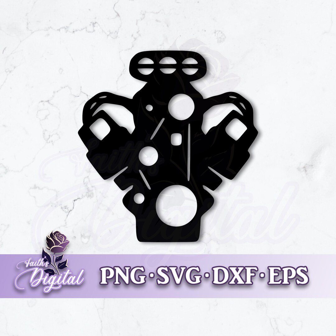 Engine - Instant Download! Craft With Ease: Svg, Png, Dxf, & Eps Files ...