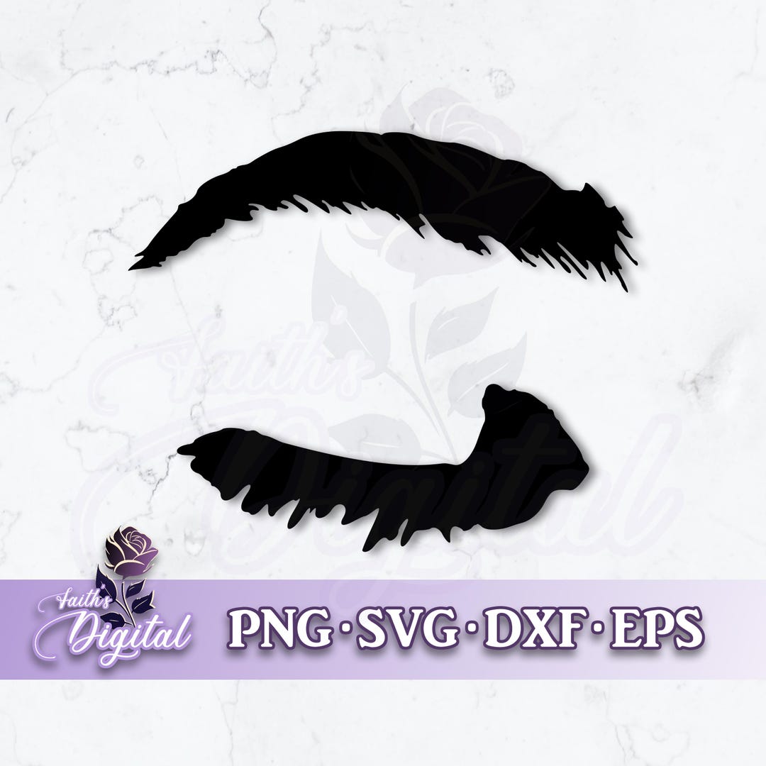 Eyebrow - Instant Download! Craft With Ease: Svg, Png, Dxf, & Eps Files ...