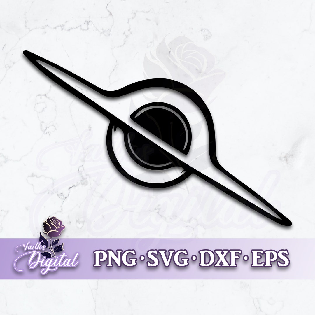 Black Hole - Instant Download! Craft With Ease: Svg, Png, Dxf, & Eps ...
