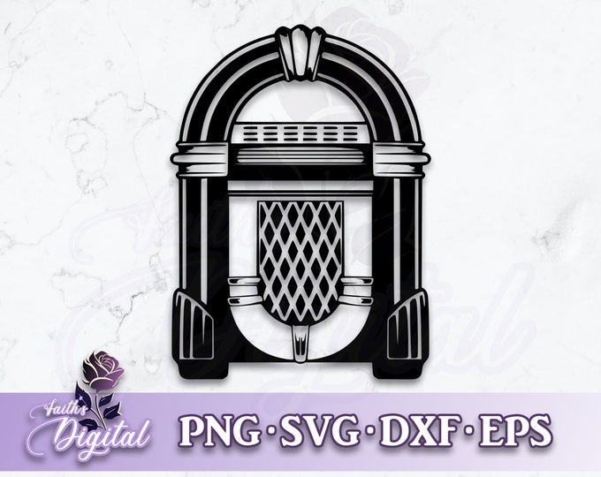 3D SVG Jukebox Digital Download SVG - Etsy Canada
