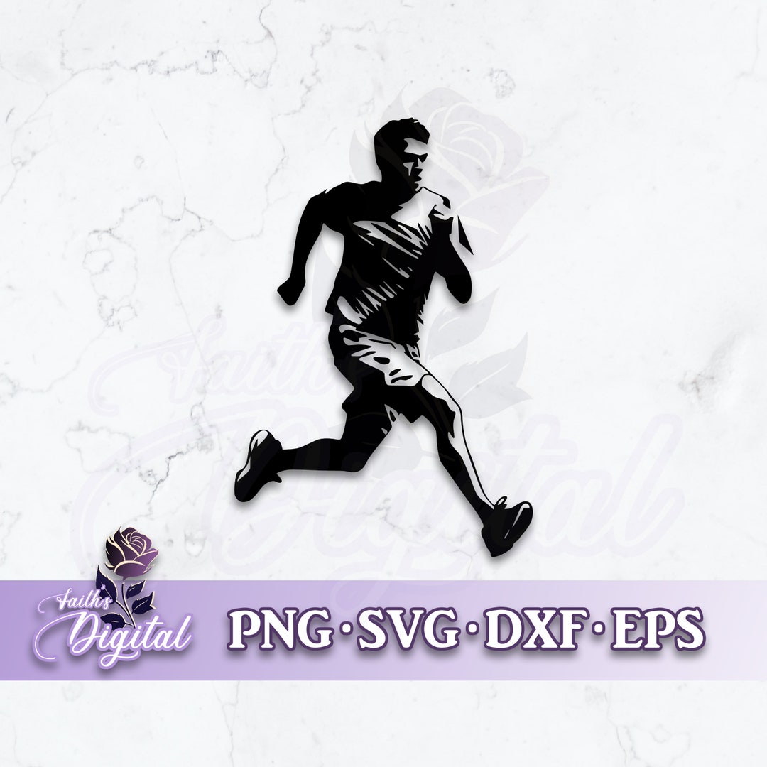 Running Man - Instant Download! Craft With Ease: Svg, Png, Dxf, & Eps ...