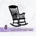 Rocking Chair - Instant Download! Craft With Ease: Svg, Png, Dxf, & Eps ...
