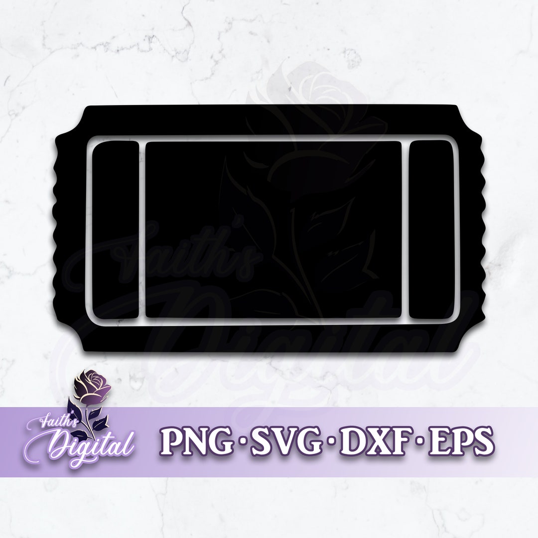 Ticket - Instant Download! Craft With Ease: Svg, Png, Dxf, & Eps Files ...